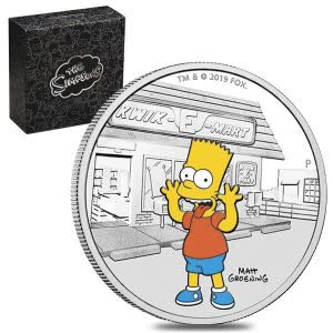 Collect The Perth Mint Silver Simpsons Coin Series! - Bullion Exchanges ...