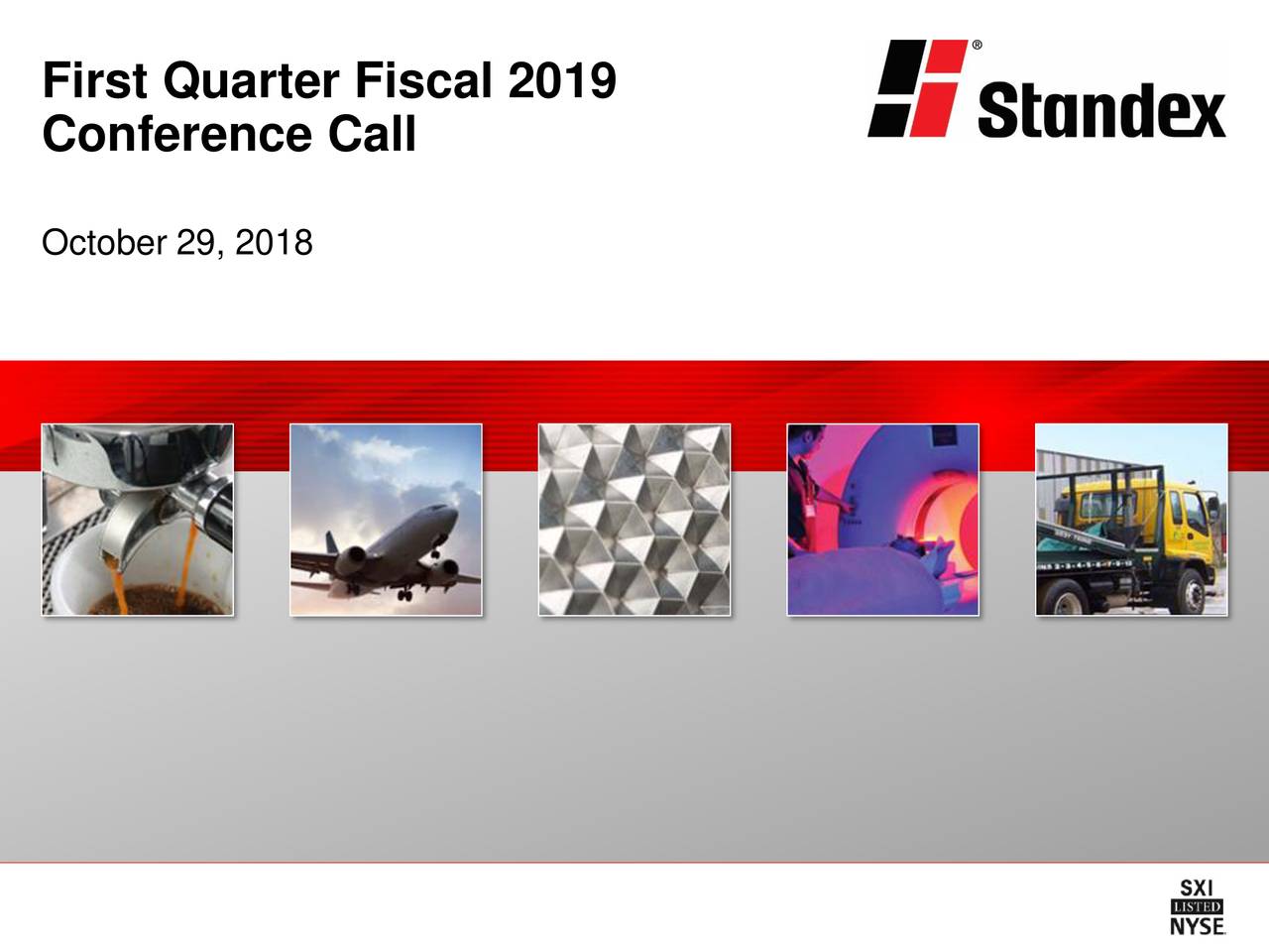 Standex International Corporation 2019 Q1 - Results - Earnings Call Slides (NYSE:SXI) | Seeking ...
