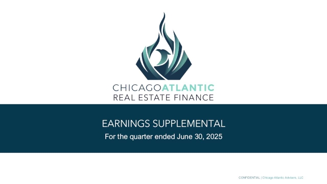 Chicago Atlantic Real Estate Finance, Inc. 2025 Q2 - Results - Earnings ...