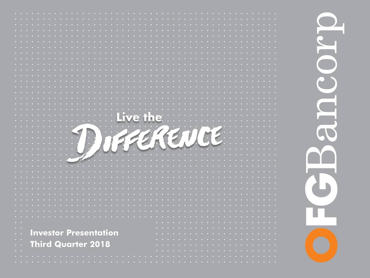 OFG Bancorp (OFG) Presents At Keefe, Bruyette, & Woods Nineteenth ...