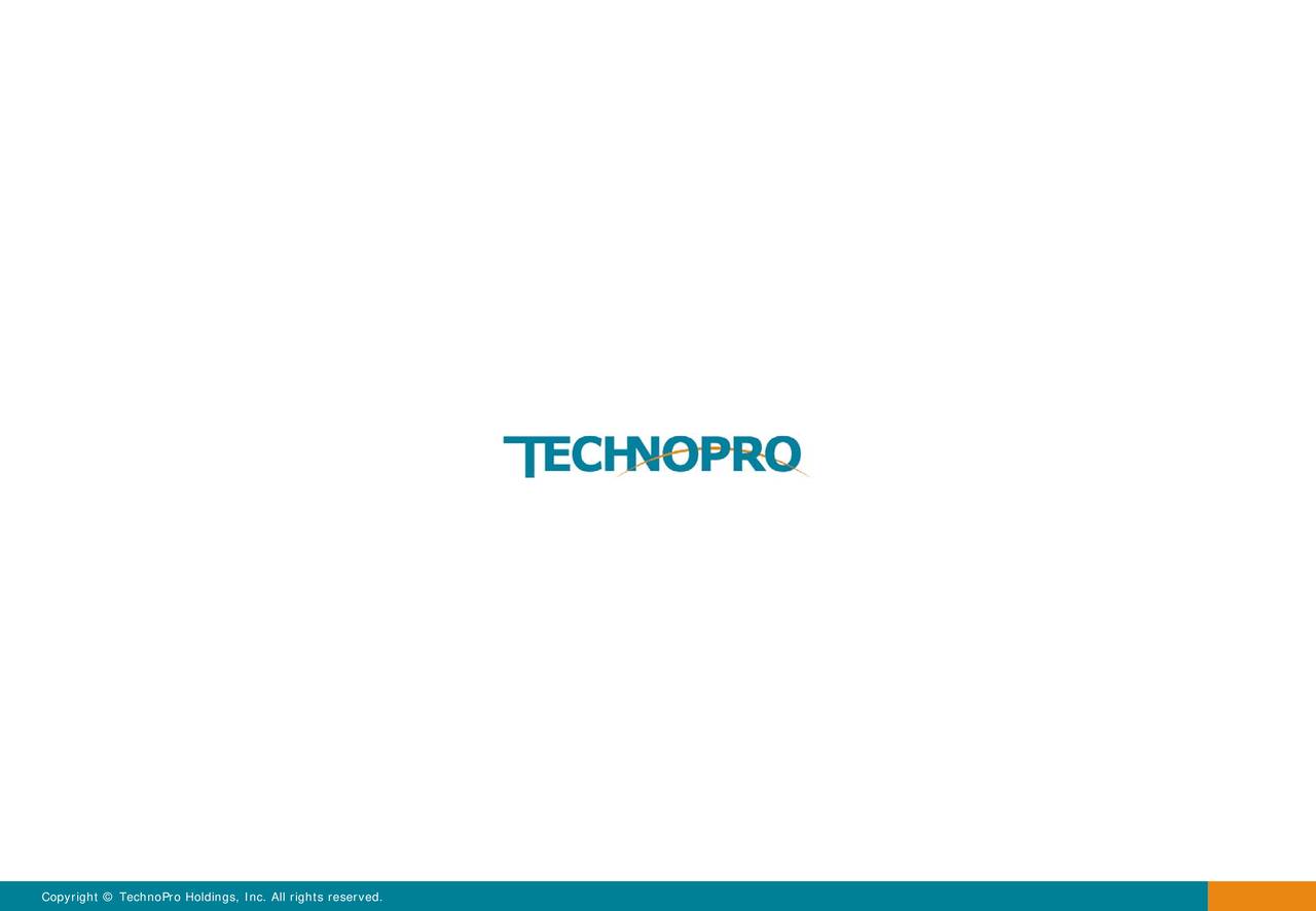 Technopro Holdings Inc. 2017 Q2 - Results - Earnings Call Slides ...