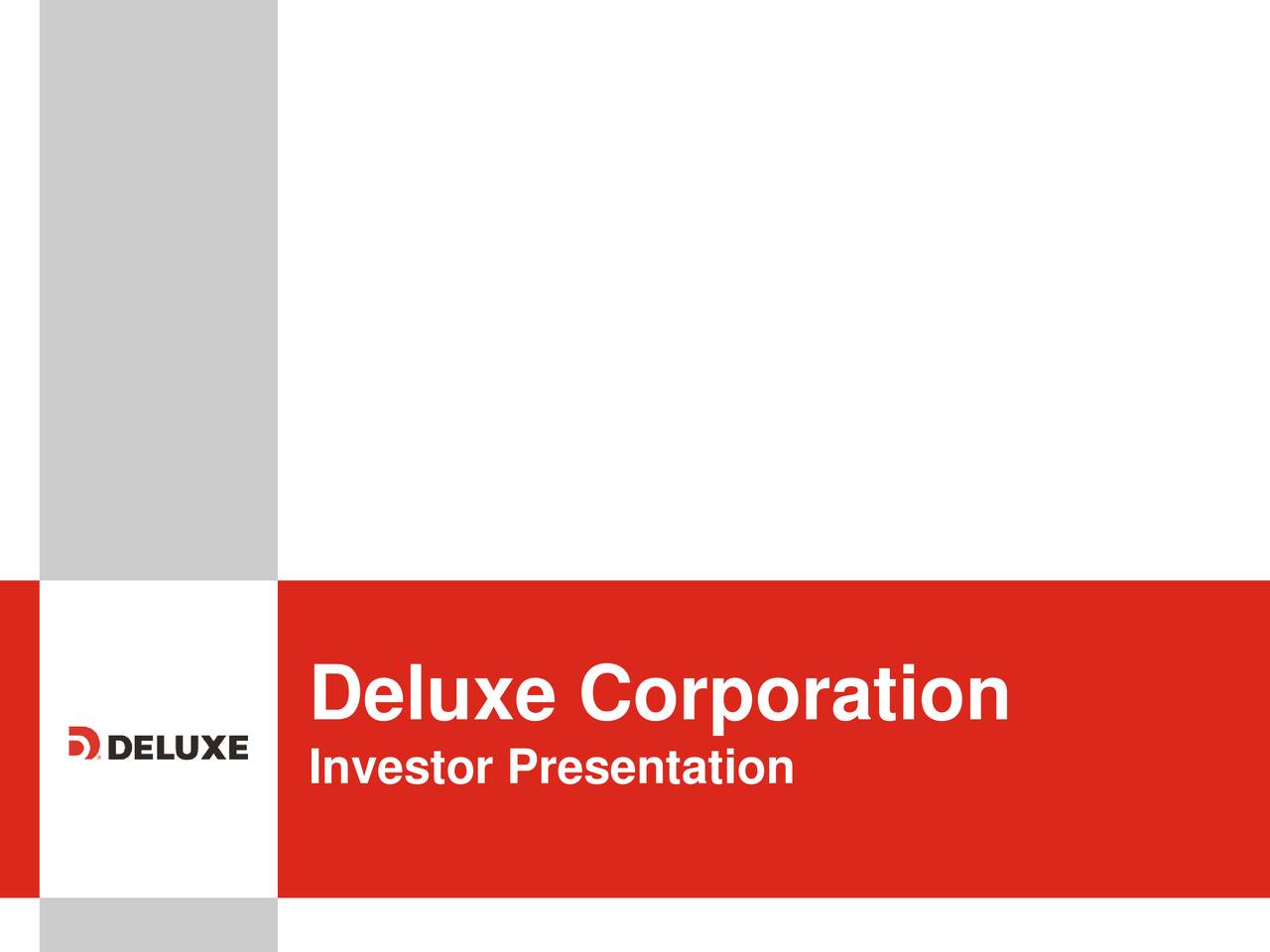 Deluxe (DLX) Presents At SunTrust Robinson Humphrey 2017 Business ...