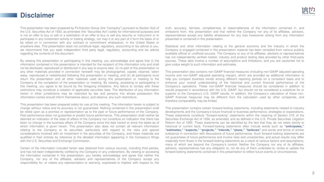 FinVolution Group 2021 Q4 - Results - Earnings Call Presentation (NYSE ...