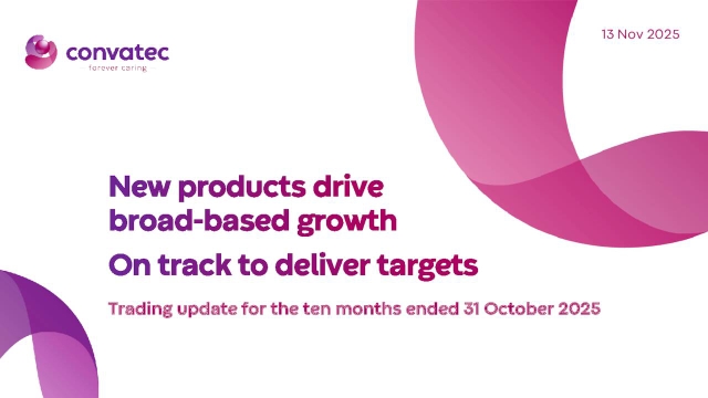 ConvaTec Group PLC (CNVVY) 10 Months 2025 Sales/ Trading Statement Call - Slideshow (OTCMKTS ...