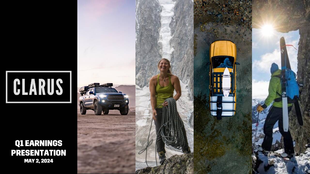 Clarus Corporation 2024 Q1 - Results - Earnings Call Presentation ...