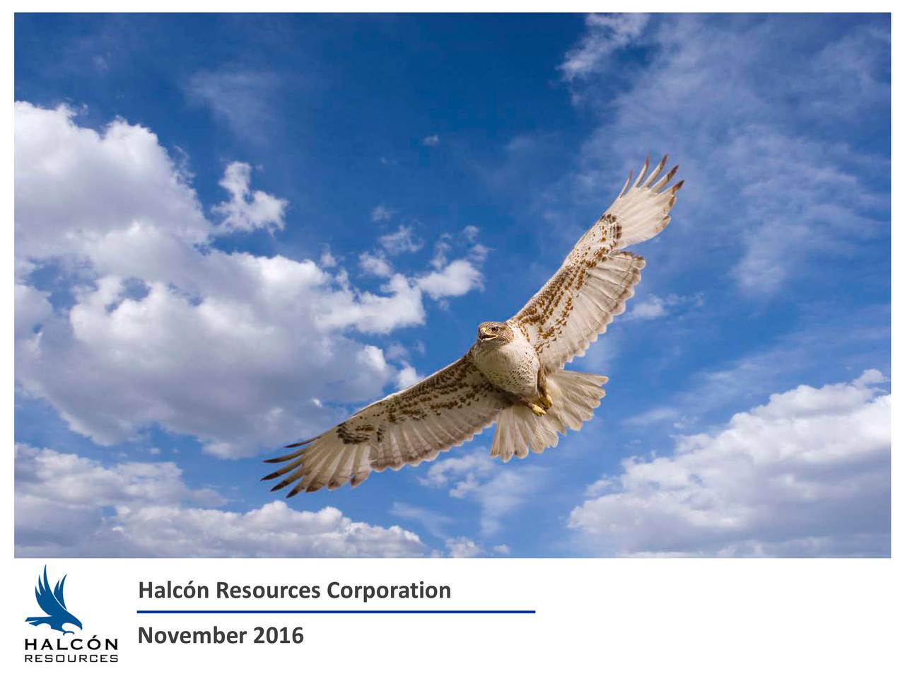 Halcon Resources Corporation 2016 Q3 - Results - Earnings Call Slides ...