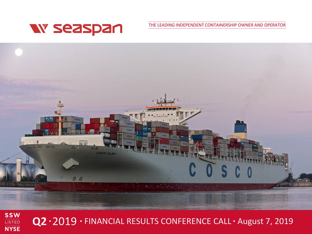 Seaspan Corporation 2019 Q2 - Results - Earnings Call Slides (OTCMKTS ...