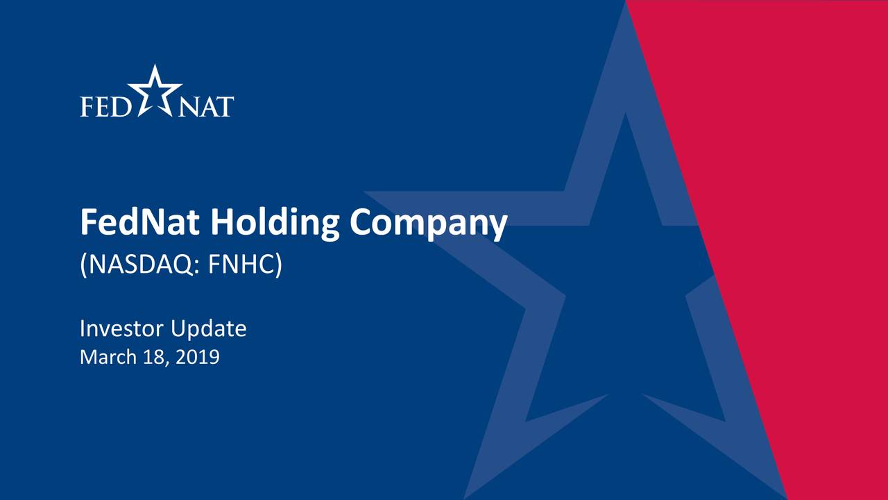 FedNat Holding Company (FNHC) Investor Presentation - Slideshow ...
