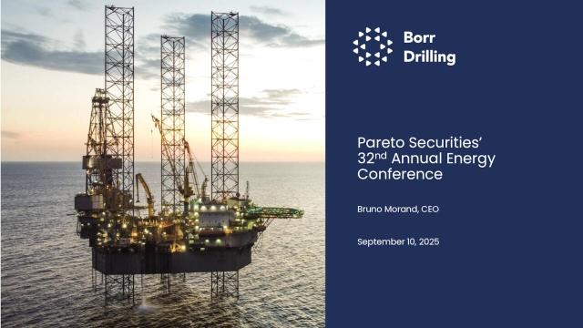 Borr Drilling Limited (BORR) Presents at Pareto Securities 32nd Annual Energy Conference ...
