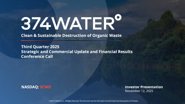 374Water Inc. 2025 Q3 - Results - Earnings Call Presentation (NASDAQ ...