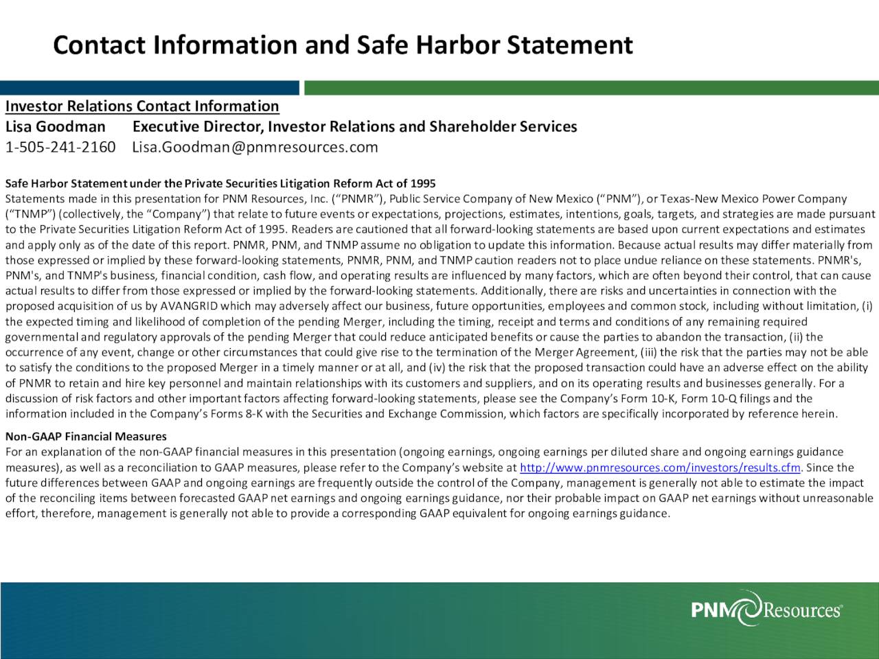PNM Resources, Inc. 2022 Q2 - Results - Earnings Call Presentation (NYSE:TXNM) | Seeking Alpha