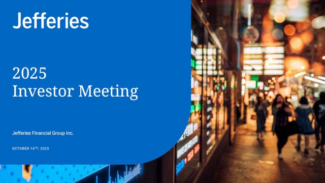 Jefferies Financial Group Inc. (JEF) Analyst/Investor Day - Slideshow ...