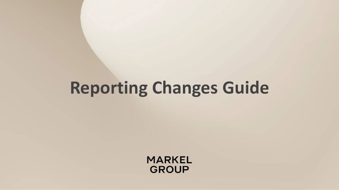 Markel Group Inc. 2025 Q3 - Results - Earnings Call Presentation (NYSE ...