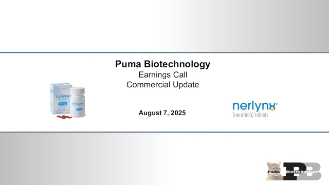 Puma Biotechnology, Inc. 2025 Q2 - Results - Earnings Call Presentation (NASDAQ:PBYI) 2025-08-07 ...