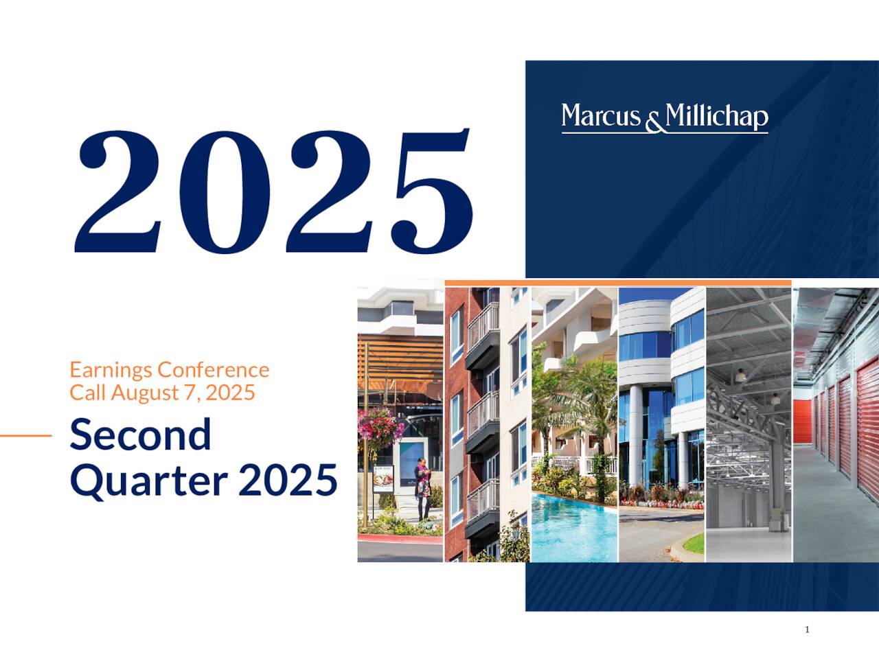 Marcus & Millichap, Inc. 2025 Q2 - Results - Earnings Call Presentation ...