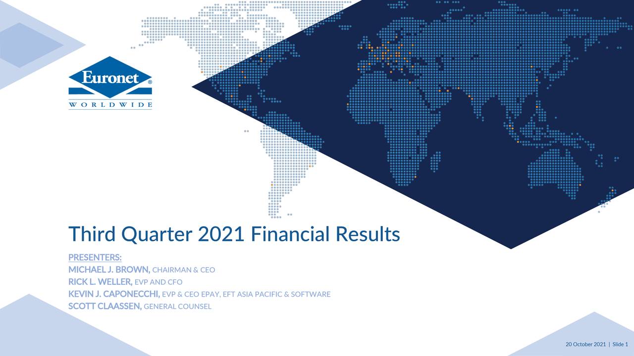 Euronet Worldwide, Inc. 2021 Q3 - Results - Earnings Call Presentation (NASDAQ:EEFT) | Seeking Alpha