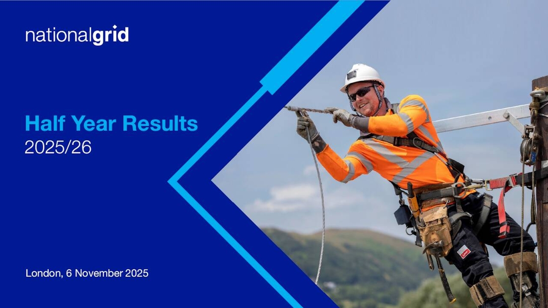 National Grid plc 2026 Q2 - Results - Earnings Call Presentation (NYSE ...