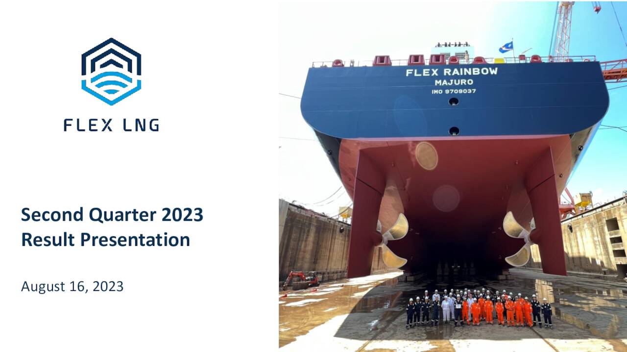 FLEX LNG Ltd. 2023 Q2 - Results - Earnings Call Presentation (NYSE:FLNG ...