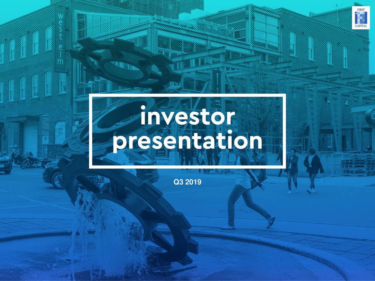 First Capital Realty Inc. 2019 Q3 - Results - Earnings Call ...