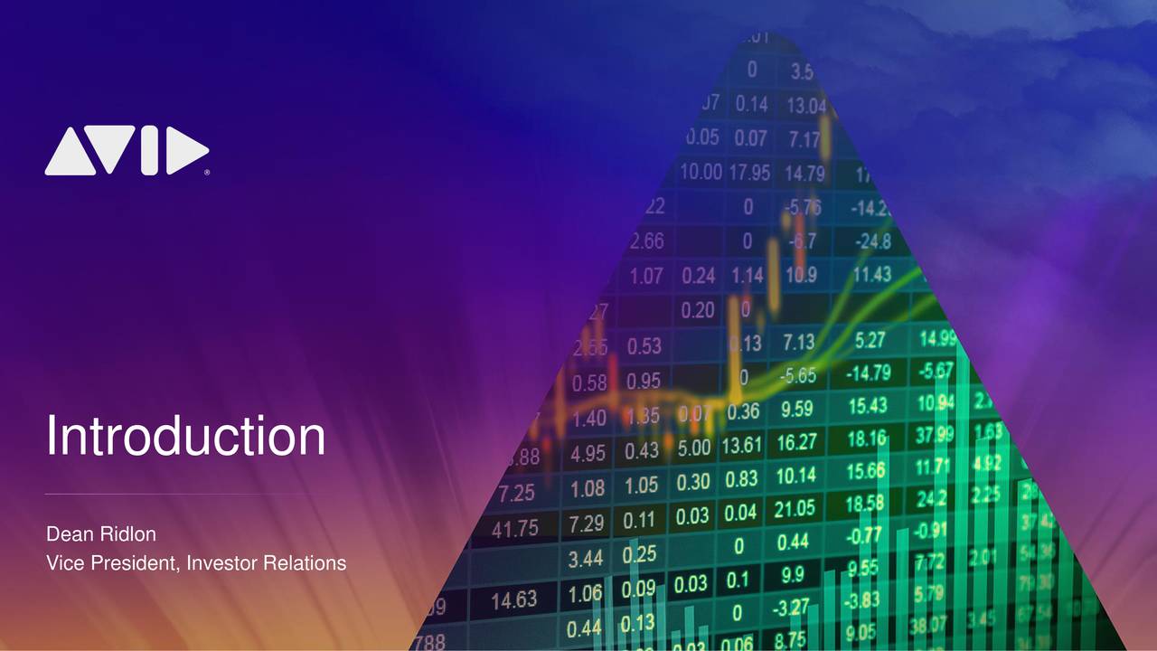 Avid Technology, Inc. 2017 Q4 - Results - Earnings Call Slides (NASDAQ ...