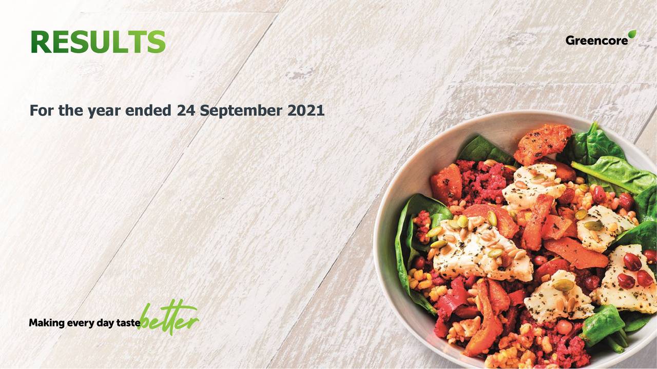 Greencore Group plc 2021 Q4 - Results - Earnings Call Presentation ...