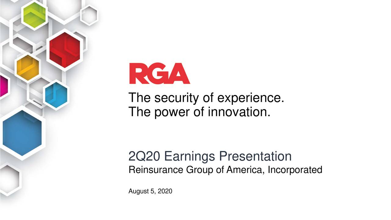 Reinsurance Group of America, Incorporated 2020 Q2 - Results - Earnings ...