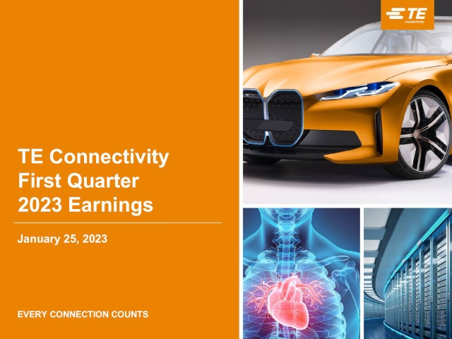 TE Connectivity Ltd. 2023 Q1 - Results - Earnings Call Presentation ...