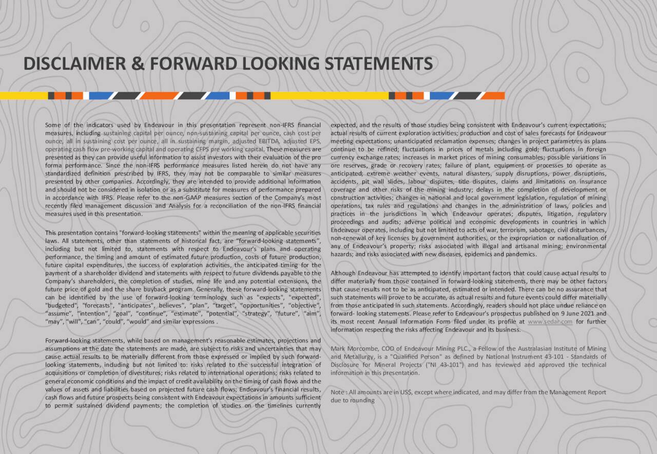 Endeavour Mining plc 2023 Q4 - Results - Earnings Call Presentation (OTCMKTS:EDVMF) | Seeking Alpha