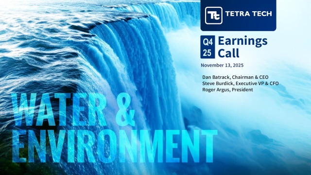 Tetra Tech, Inc. 2025 Q4 - Results - Earnings Call Presentation (NASDAQ ...