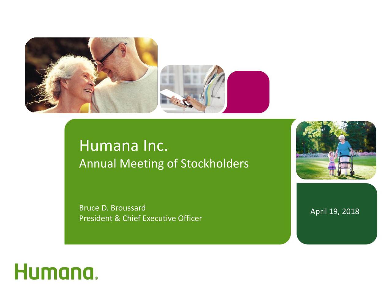 Humana (HUM) Investor Presentation - Slideshow (NYSE:HUM) | Seeking Alpha