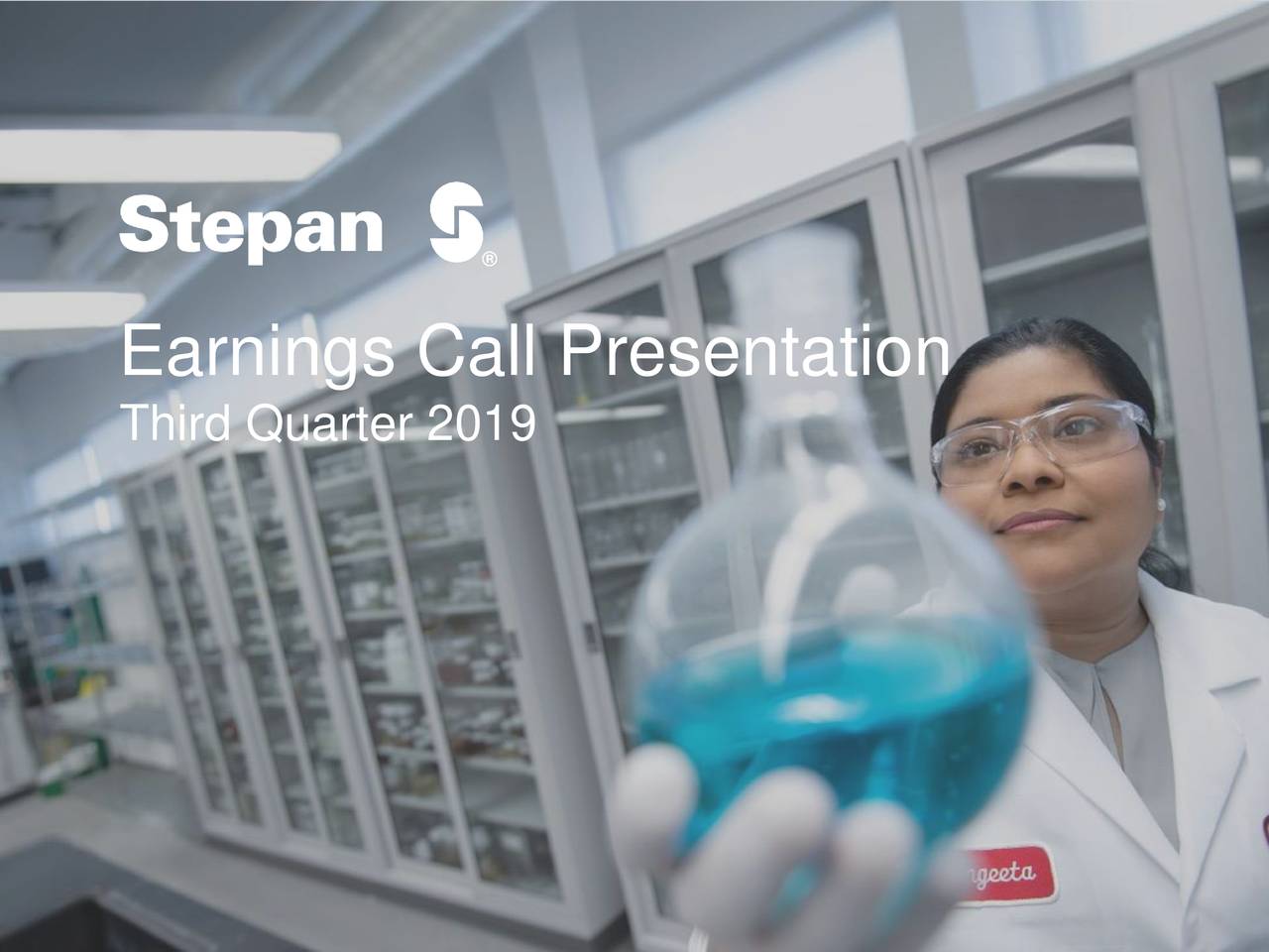 Stepan Company 2019 Q3 - Results - Earnings Call Presentation (NYSE:SCL ...