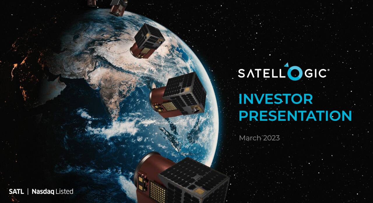 Satellogic (SATL) Investor Presentation - Slideshow (NASDAQ:SATL ...