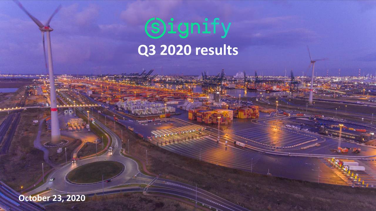 Signify N.V. 2020 Q3 - Results - Earnings Call Presentation (OTCMKTS ...