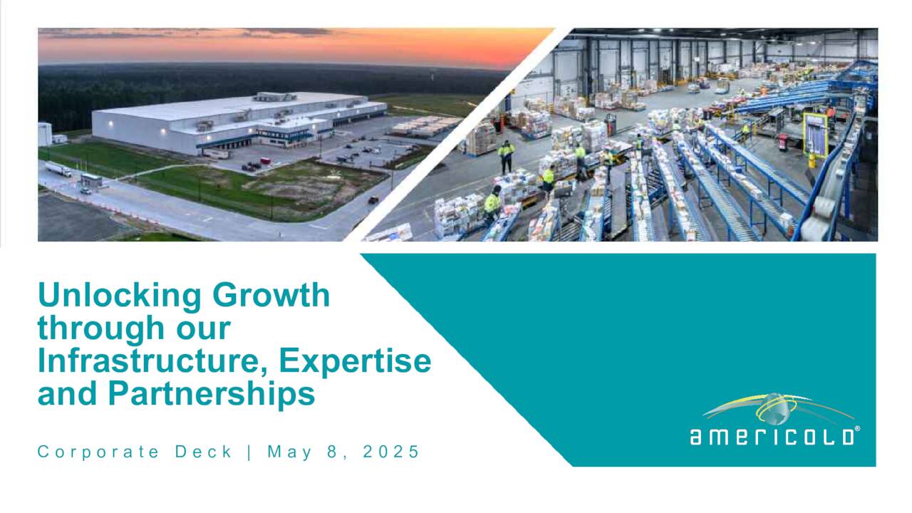 Americold Realty Trust, Inc. 2025 Q1 - Results - Earnings Call Presentation (NYSE:COLD ...