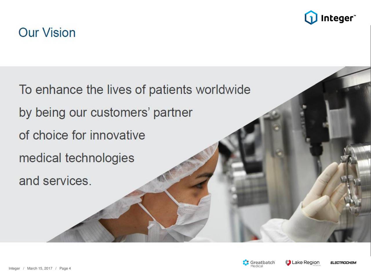 Integer Holdings (ITGR) Presents At Barclays Global Healthcare ...