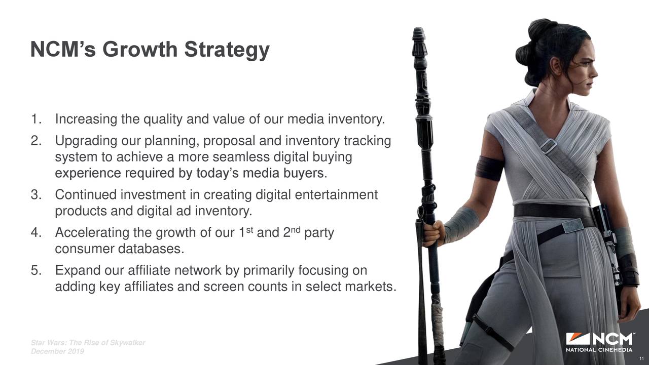 National CineMedia (NCMI) Investor Presentation - Slideshow (NASDAQ:NCMI) | Seeking Alpha