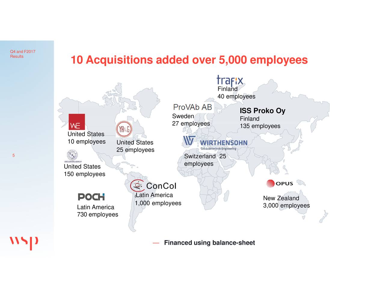 WSP Global Inc 2017 Q4 - Results - Earnings Call Slides (OTCMKTS:WSPOF ...