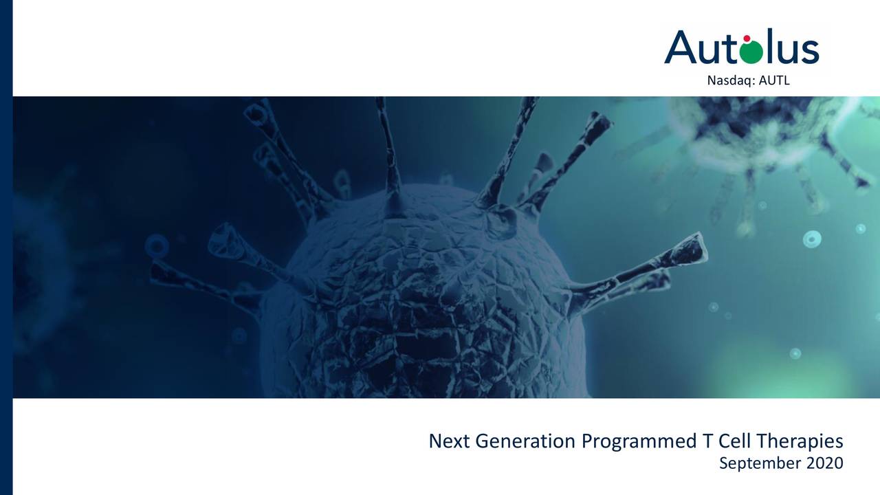 Autolus Therapeutics Plc (AUTL) Investor Presentation - Slideshow ...
