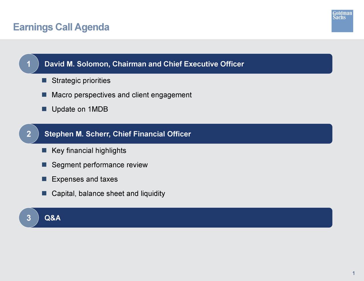 Goldman Sachs Group Inc. 2018 Q4 - Results - Earnings Call Slides (NYSE ...