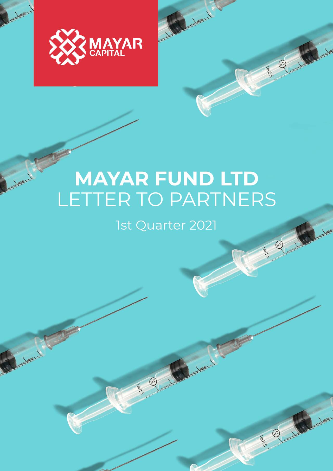 Mayar Fund Q1 2021 Letter To Partners | Seeking Alpha