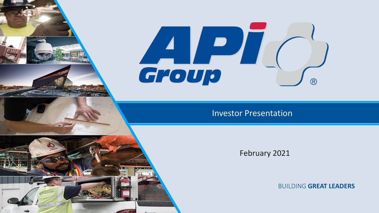 APi (APG) Investor Presentation - Slideshow (NYSE:APG) | Seeking Alpha