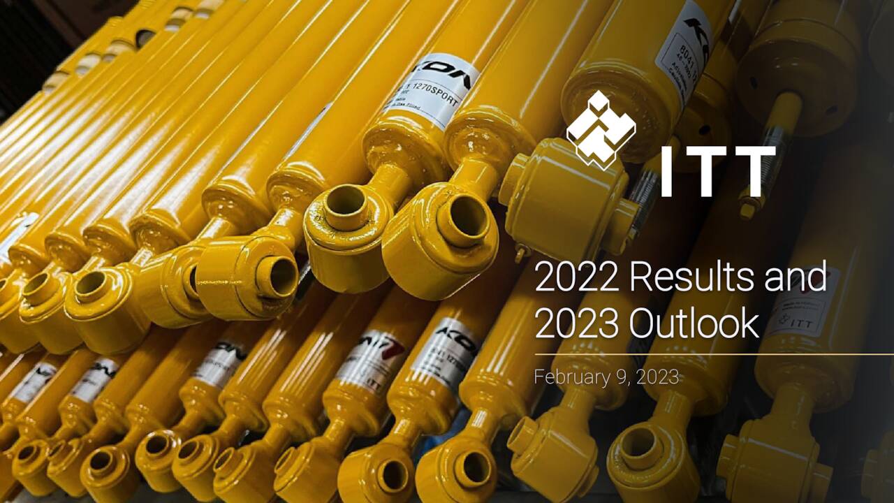 ITT Inc. 2022 Q4 - Results - Earnings Call Presentation (NYSE:ITT ...