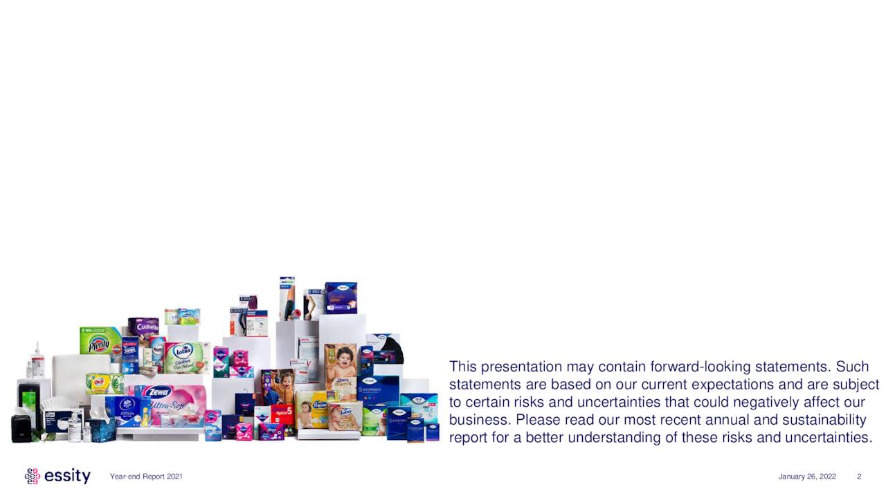 Essity AB (publ) 2021 Q4 - Results - Earnings Call Presentation ...