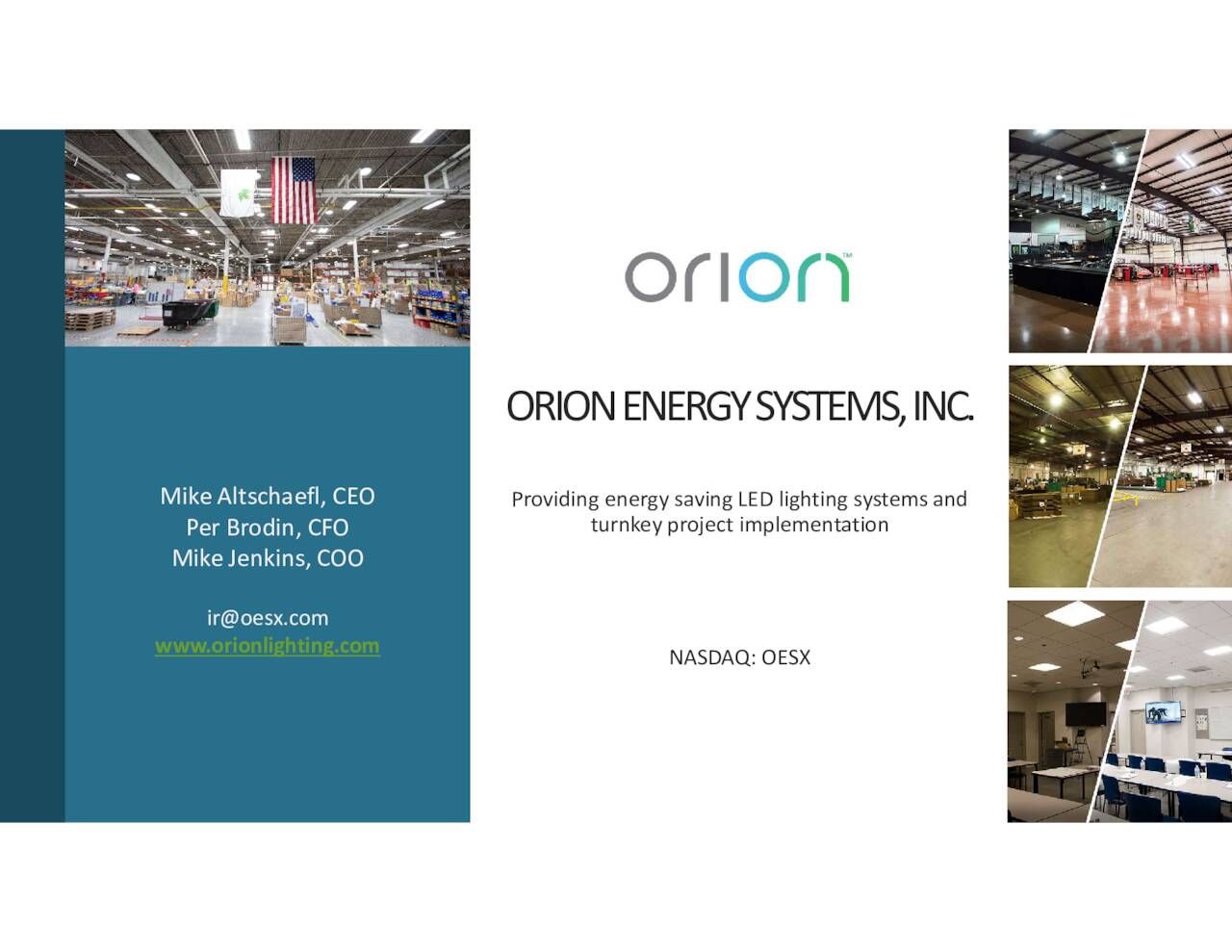 Orion Energy Systems, Inc. 2022 Q4 - Results - Earnings Call ...