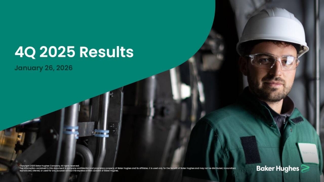 Baker Hughes Company 2025 Q4 - Results - Earnings Call Presentation ...