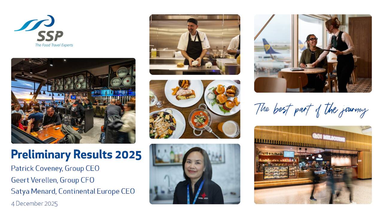 SSP Group plc 2025 Q4 - Results - Earnings Call Presentation (OTCMKTS ...