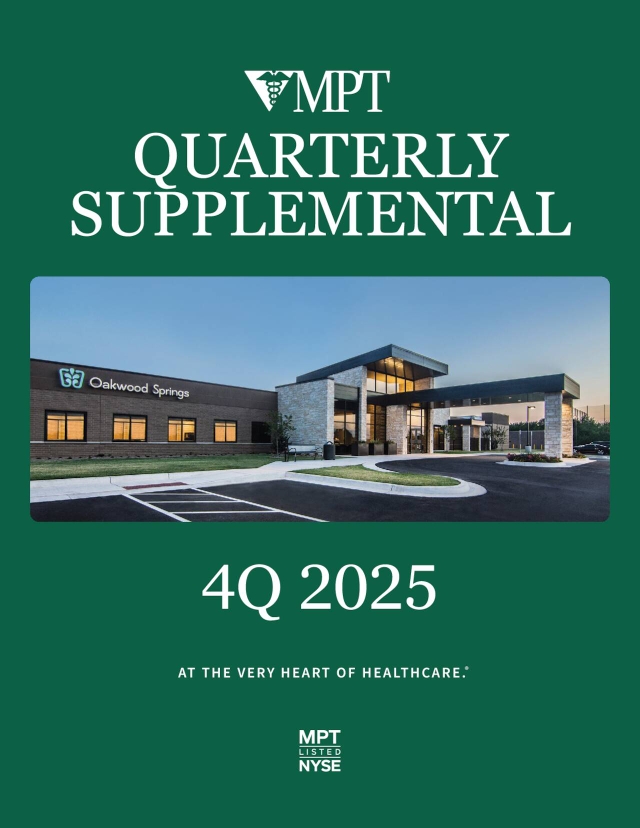 Medical Properties Trust, Inc. 2025 Q4 - Results - Earnings Call ...