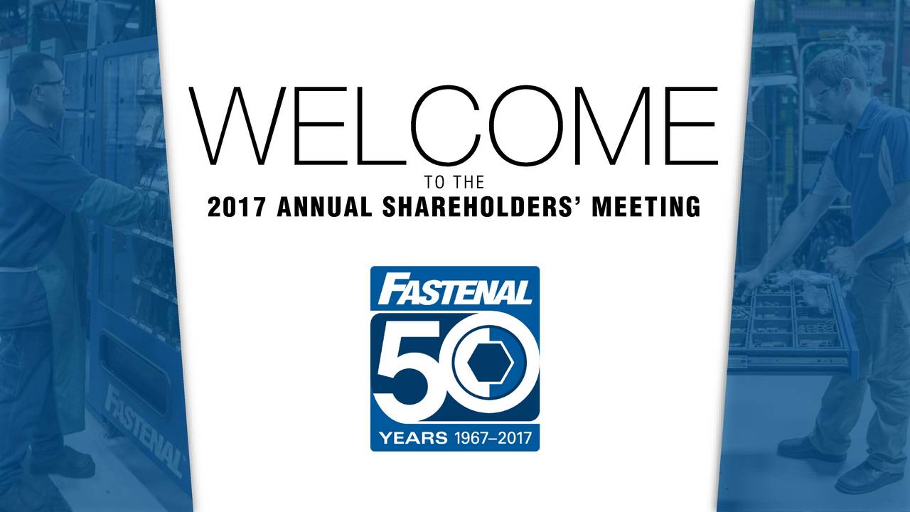 Win With Fastenal Fastenal Marketing Information