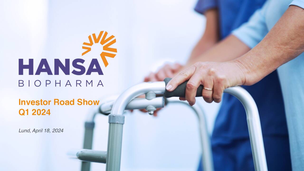 Hansa Biopharma AB (publ) 2024 Q1 - Results - Earnings Call ...