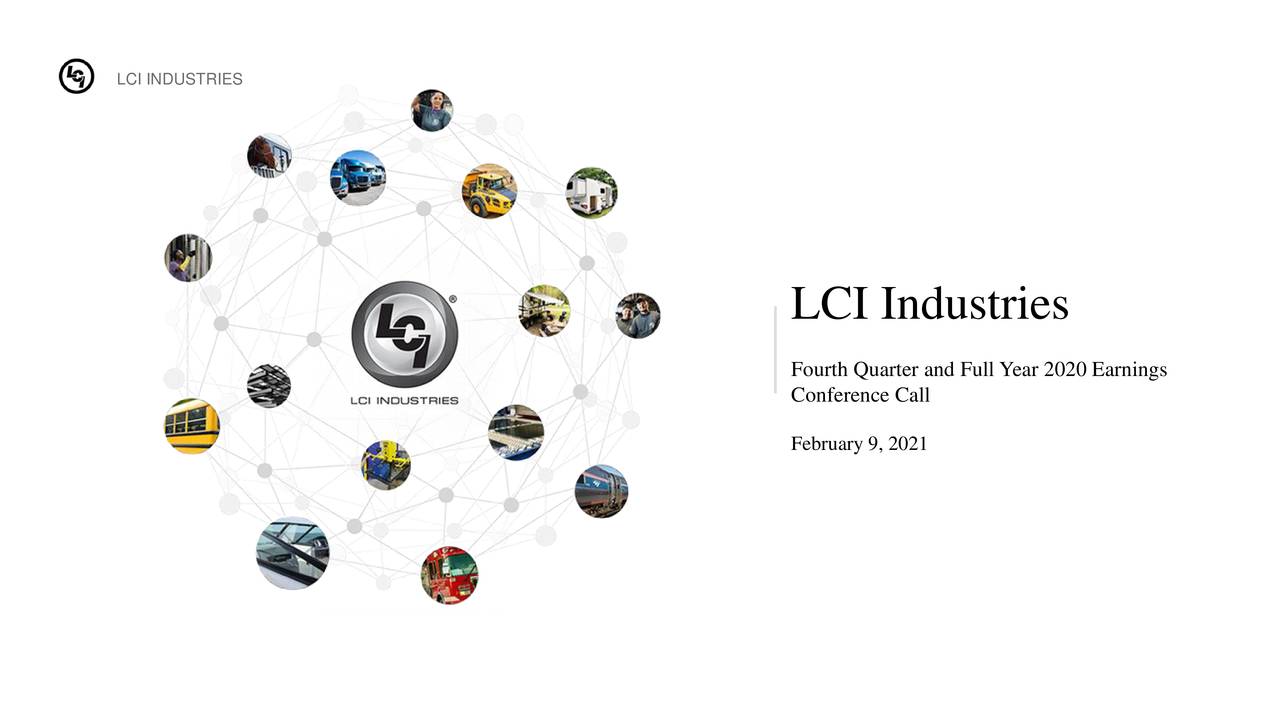 LCI Industries 2020 Q4 - Results - Earnings Call Presentation (NYSE ...